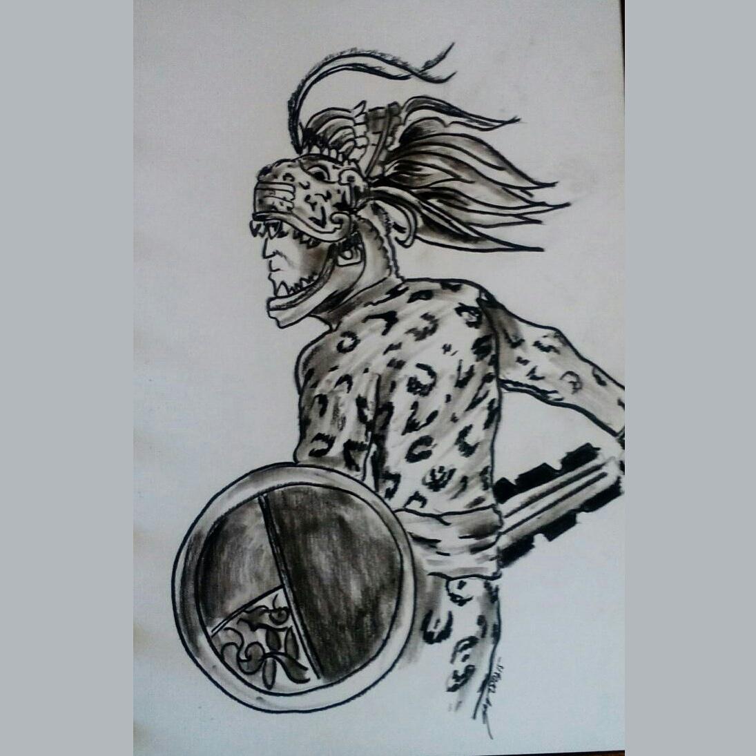 Aztec Pencil Drawings