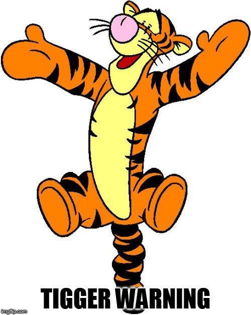 Tigger Meme Triggered Tigger GIFs | Tenor