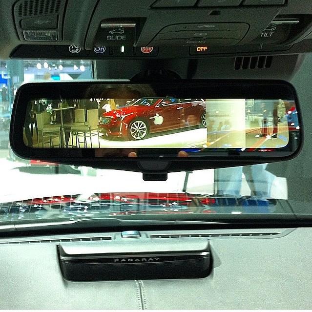 RT Angus_MacK: Neat feature on the Cadillac CT6: Backup camera view in ...