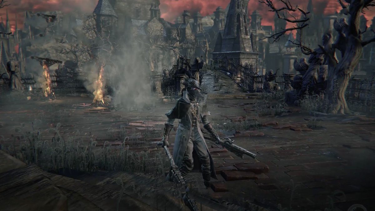 Bloodborne gameplay walkthrough Part 9: the glitchy hunter of Old ...