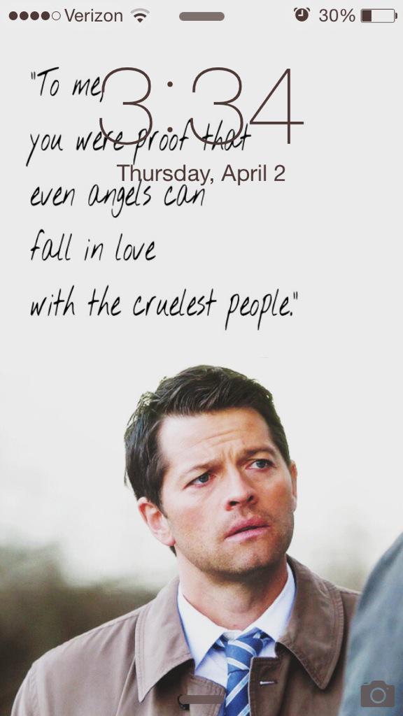 Misha Collins Iphone Wallpaper