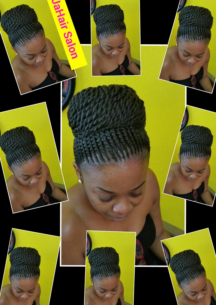 Invisible Cornrow Braids