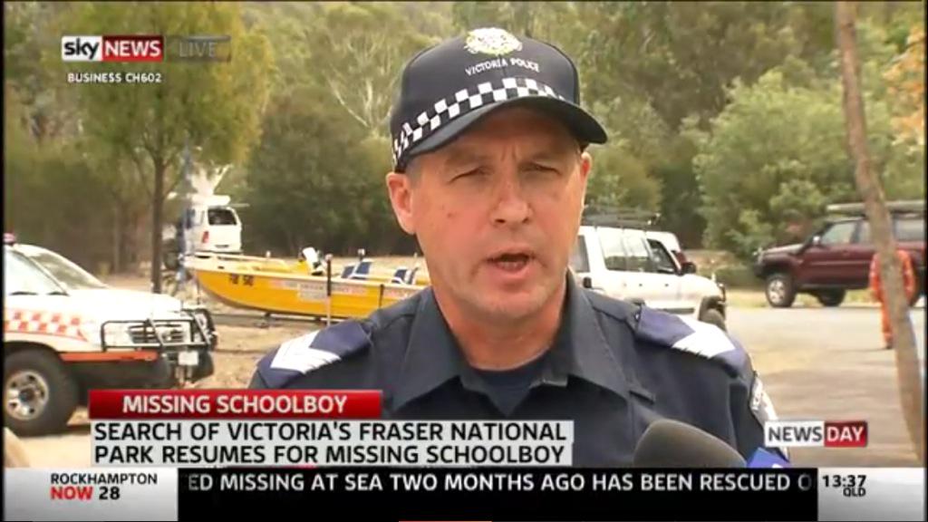 Vic Police re missing 11yo Luke Shambrook at Lake Eildon: "He may not ...