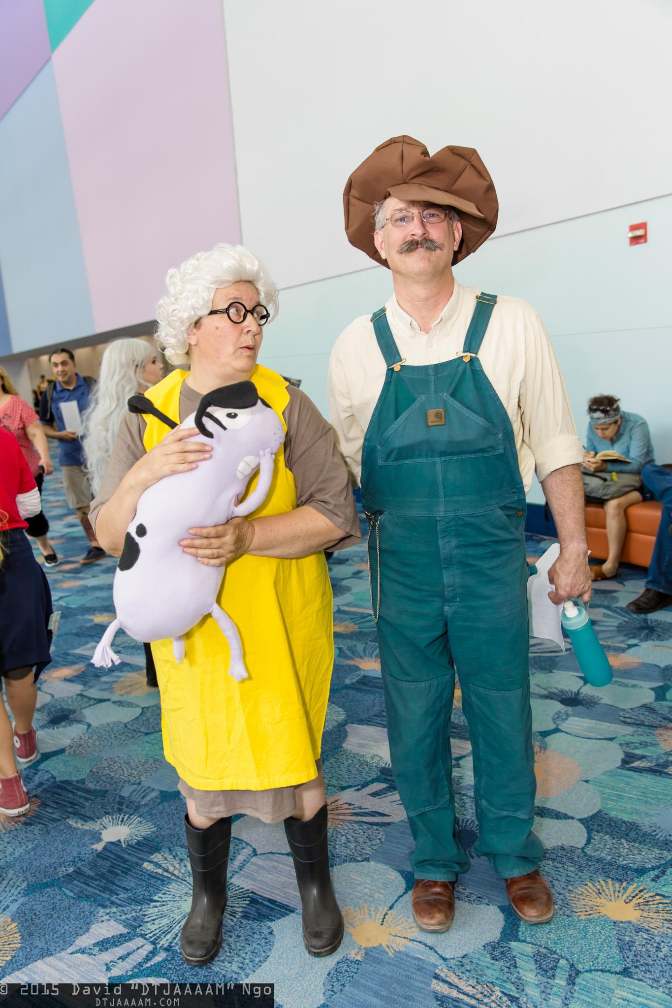 Courage The Cowardly Dog Eustace And Muriel