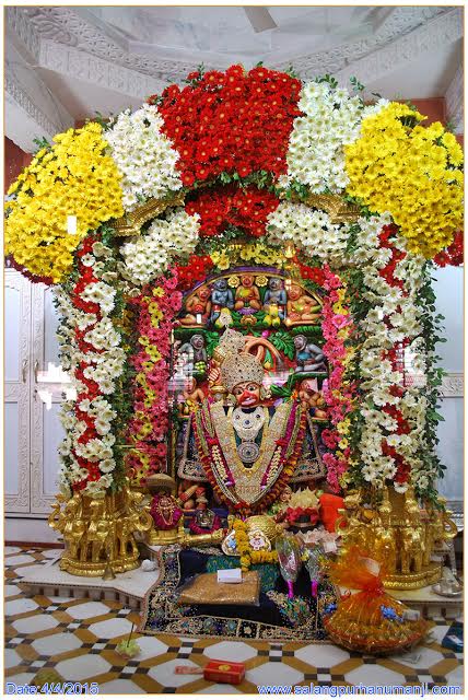 Hanuman Jayanti day darshan of Sarangpur Hanuman(photos) | DeshGujarat