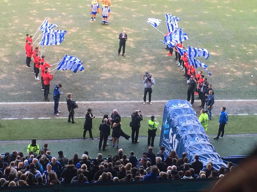 Sheffield Wednesday's pitch looks more like a beach today - ITV News