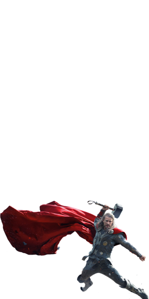 Thor Flying Png