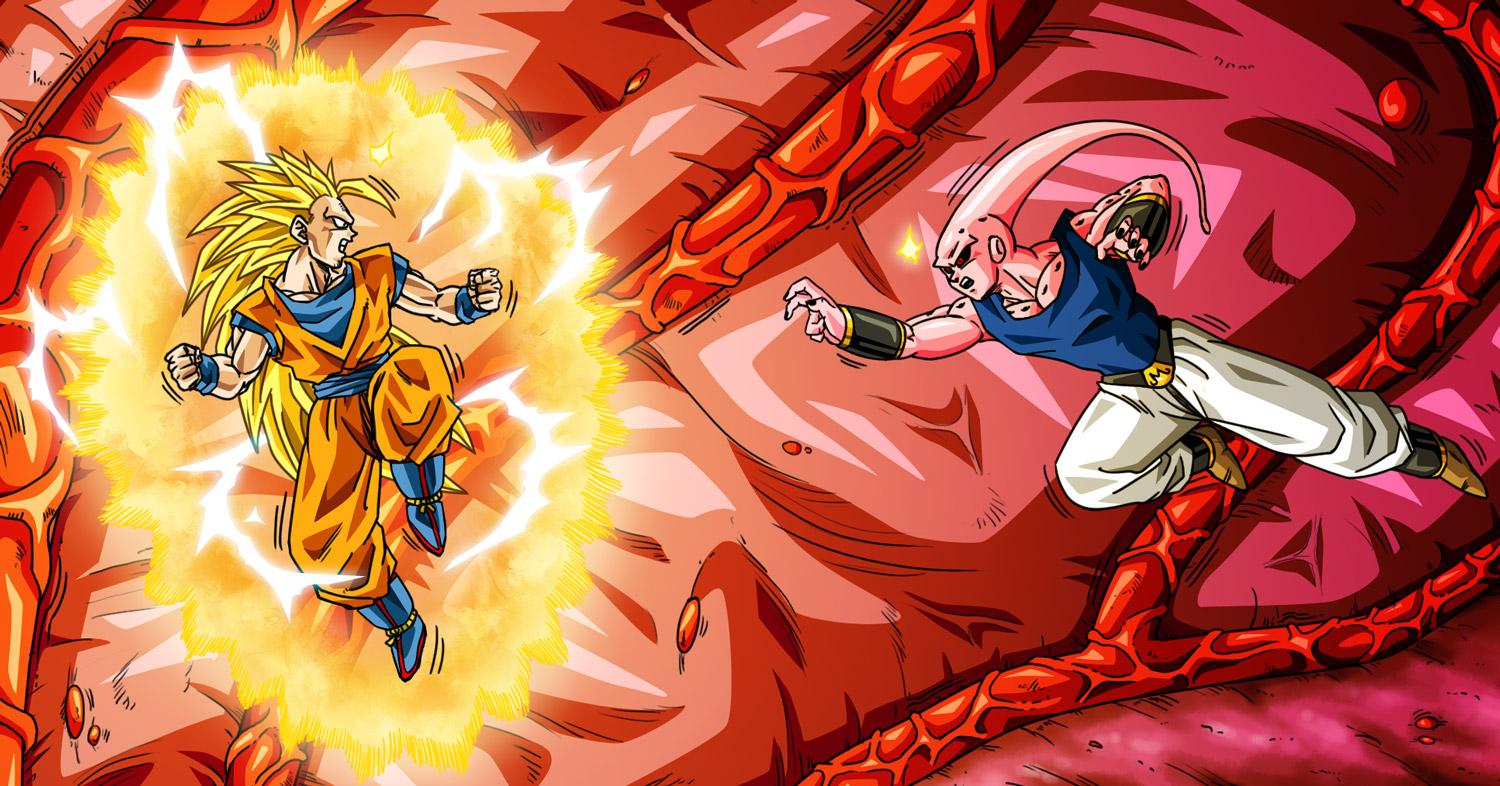 Goku Vs Buu Wallpaper