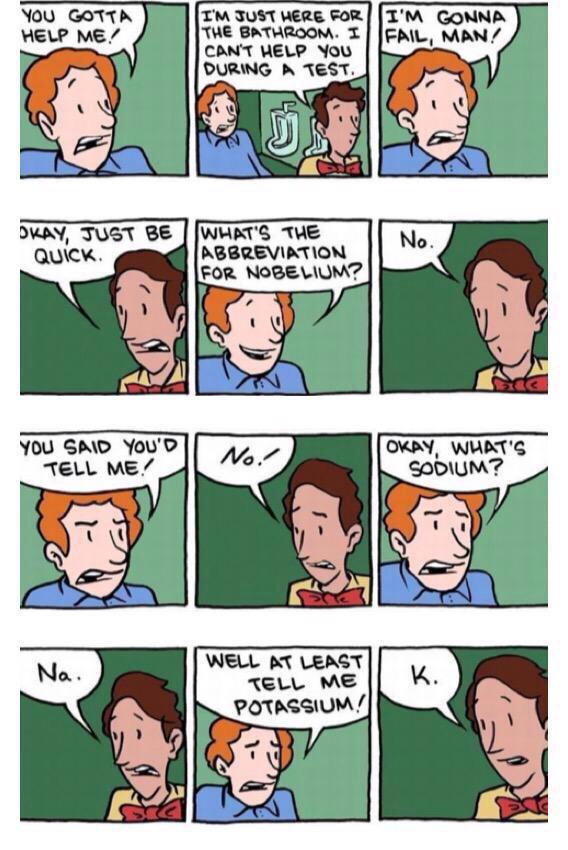 Chemistry Humor Cartoons