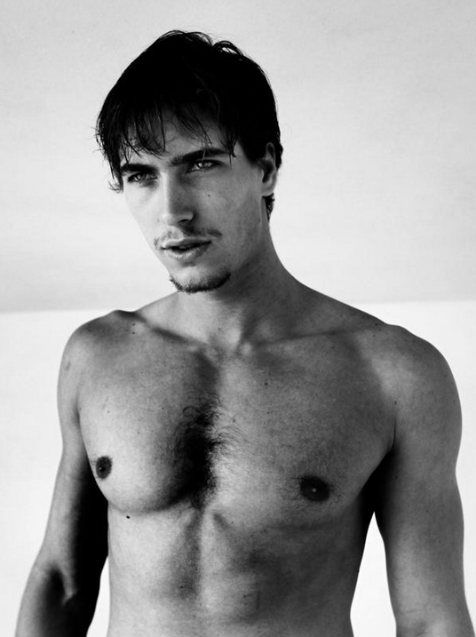 Israeli model and actor Omer Dror