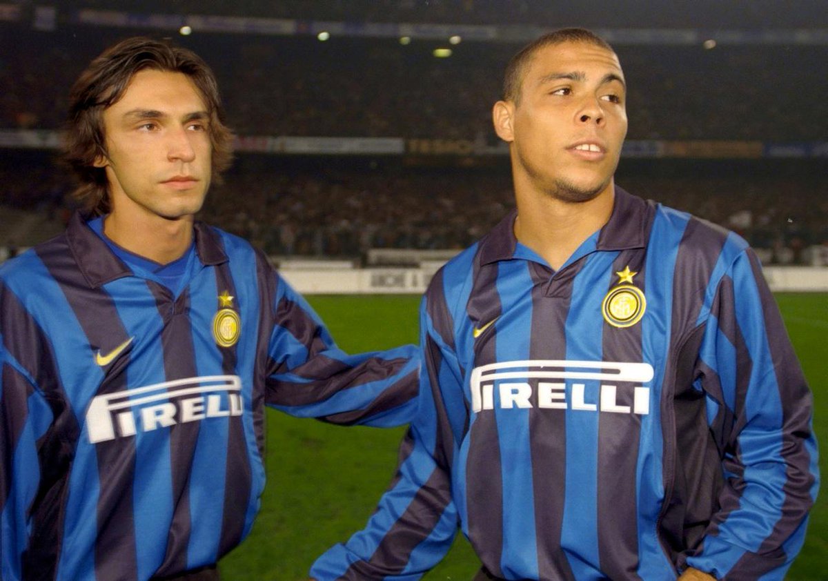 Andrea pirlo and ronaldo: first for inter milan, then for ac milan # ...