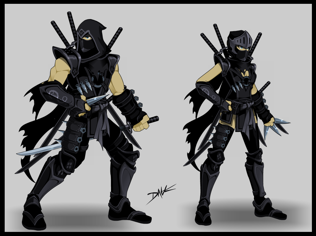 Male And Female Ninjas