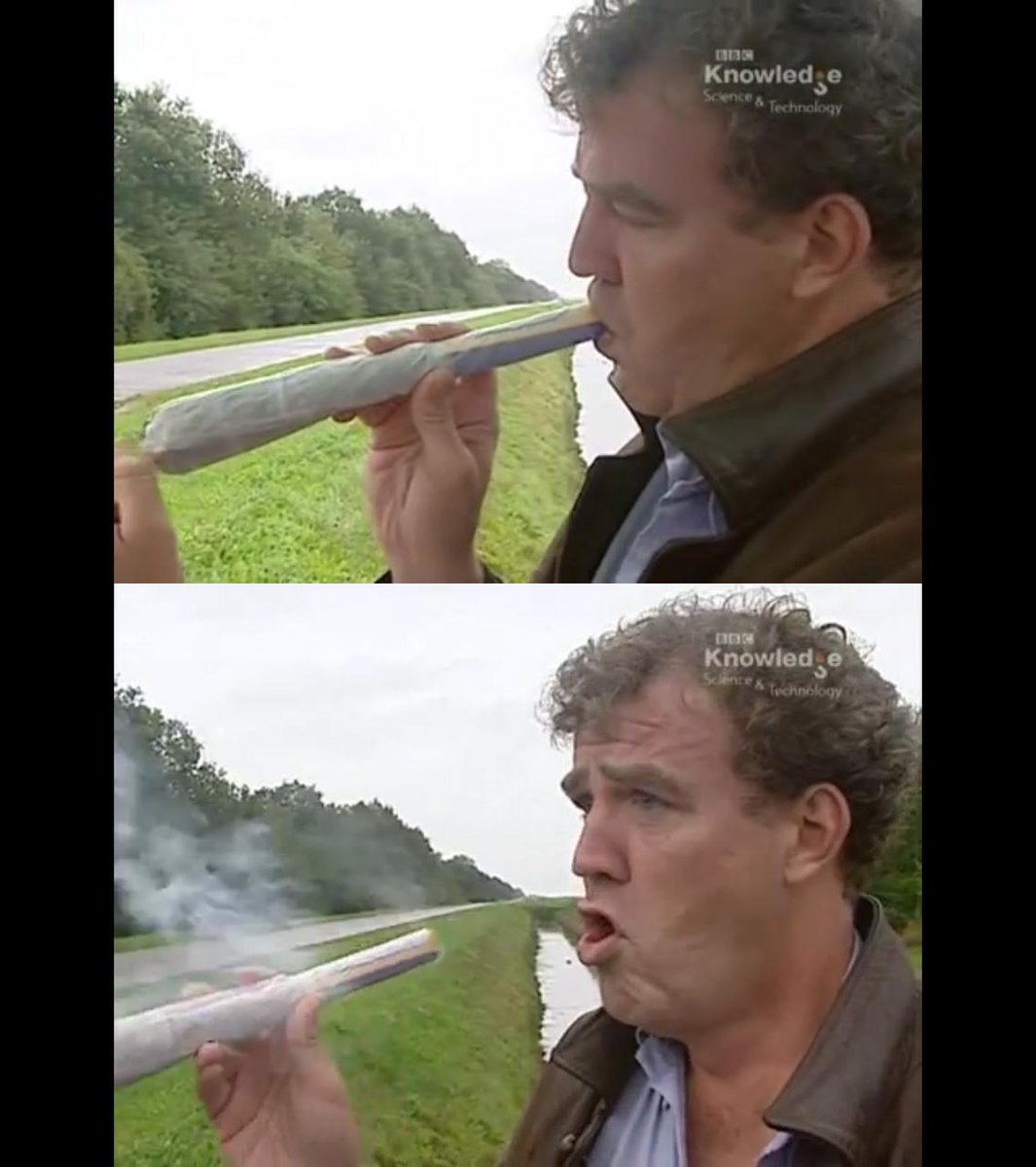 Jeremy Clarkson Smoking Weed