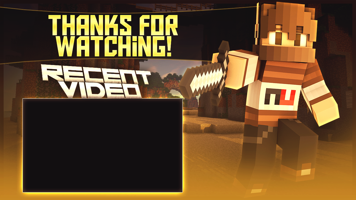 Minecraft Cod Outro Templates