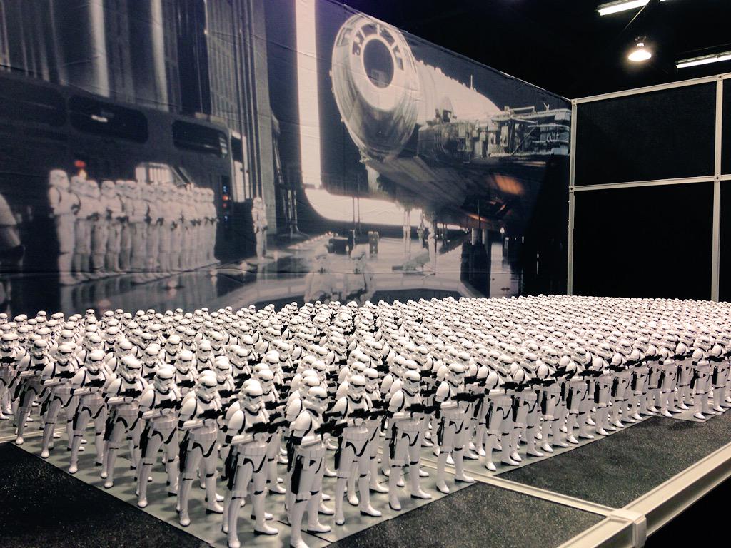 Stormtroopers In Formation