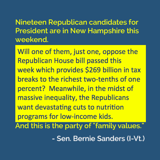 And this is the party of 'family values.' - Democratic Underground