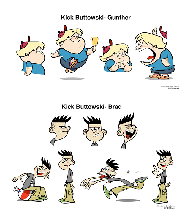 Kick Buttowski And Brad