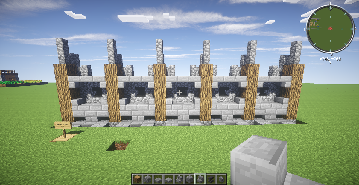 Medieval Wall (1) Minecraft Map