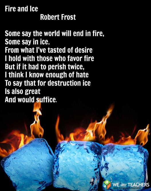 Fire And Ice Love Poem