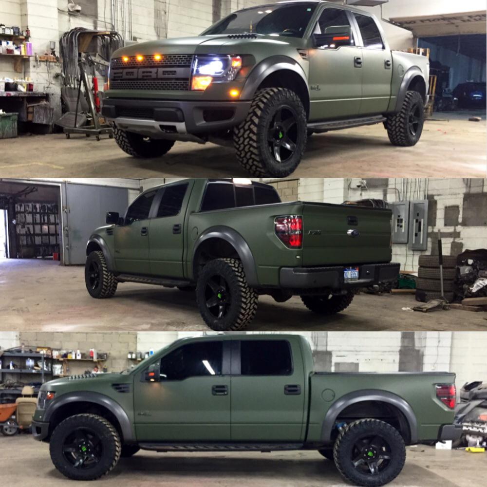 Ford Raptor Green