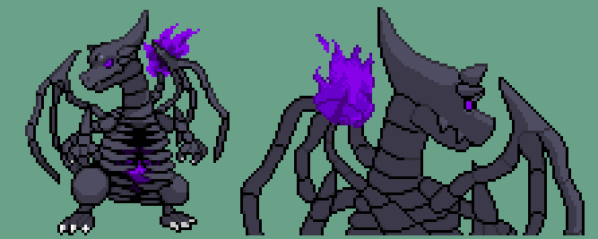 I just posted the edited/remade Delta Charizard sprites to my twitter ...