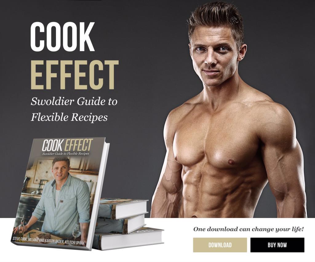 Steve Cook is releasing a cookbook. : r/bodybuilding