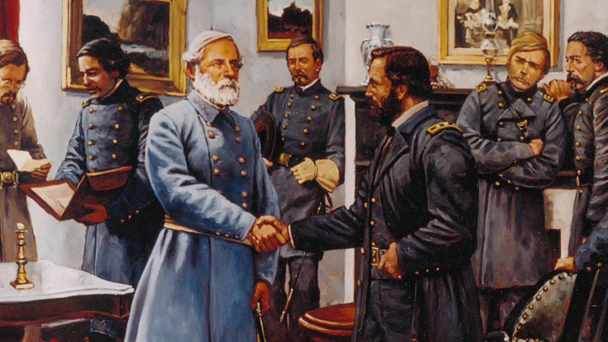 150 years ago, general lee surrendered to general grant at appomattox ...