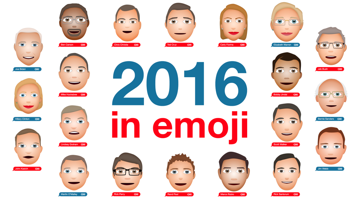 The 2016 election in emojis. tap, save, text #emoji2016 - scoopnest.com