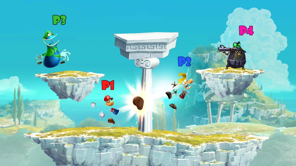 So the Rayman Account just tweeted this : r/smashbros