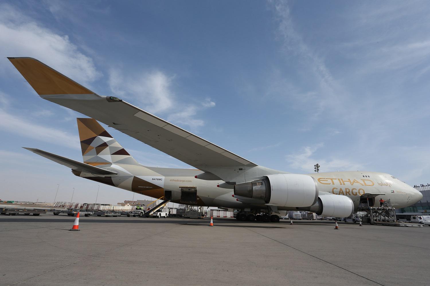 Etihad Airways 747