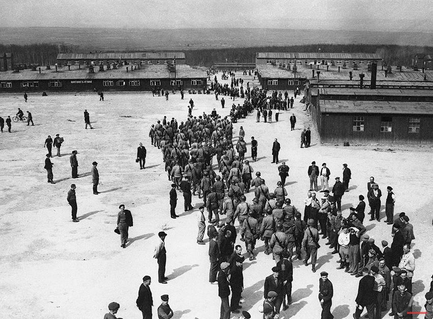 Us soldiers liberated buchenwald concentration camp in germany #otd in ...