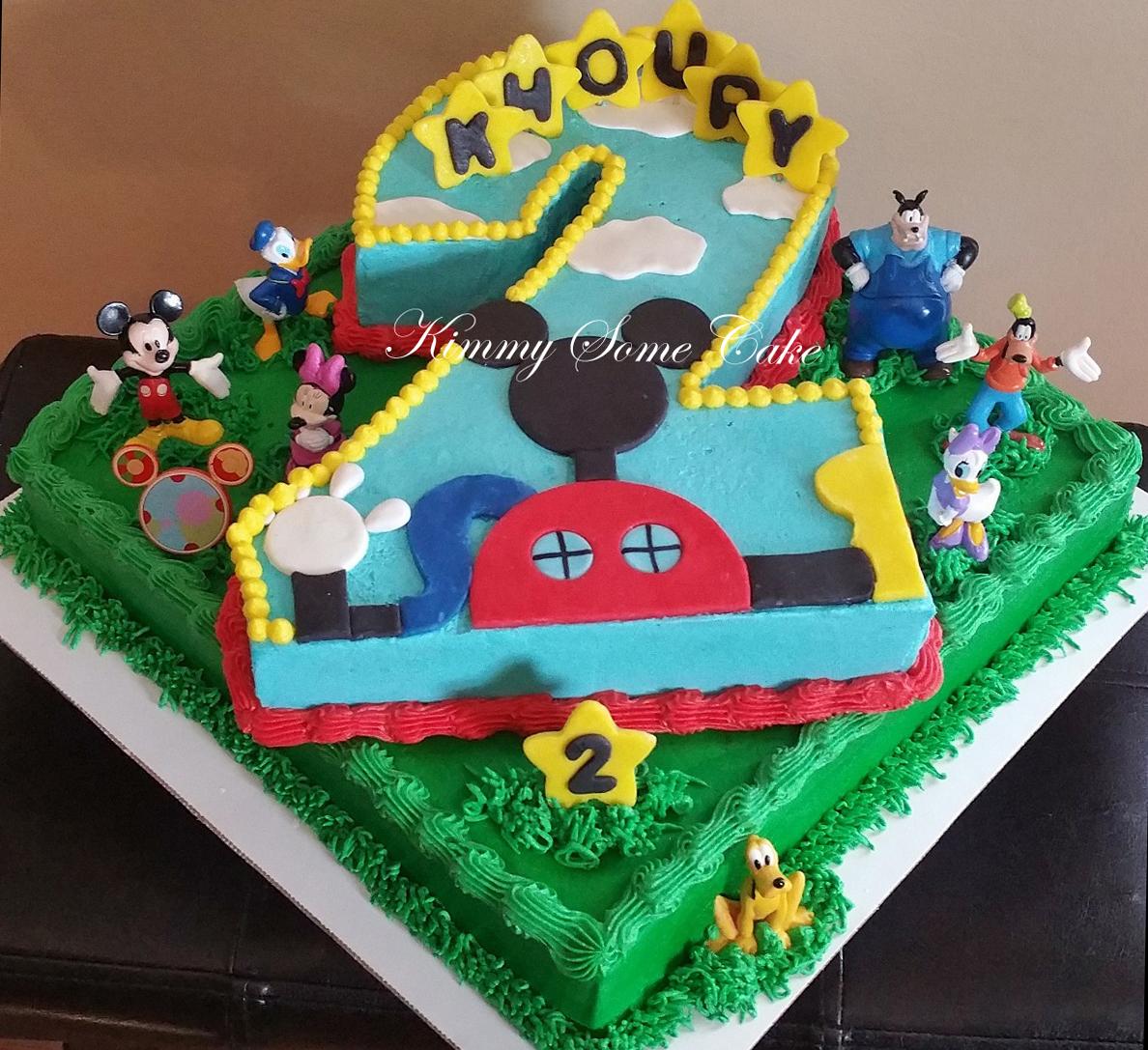 Mickey Mouse Clubhouse Toodles Cake