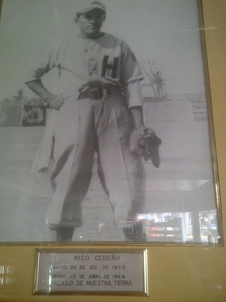 Hoy se cumplen 66 años de la muerte del pelotero Rico Cedeño. Falleció ...
