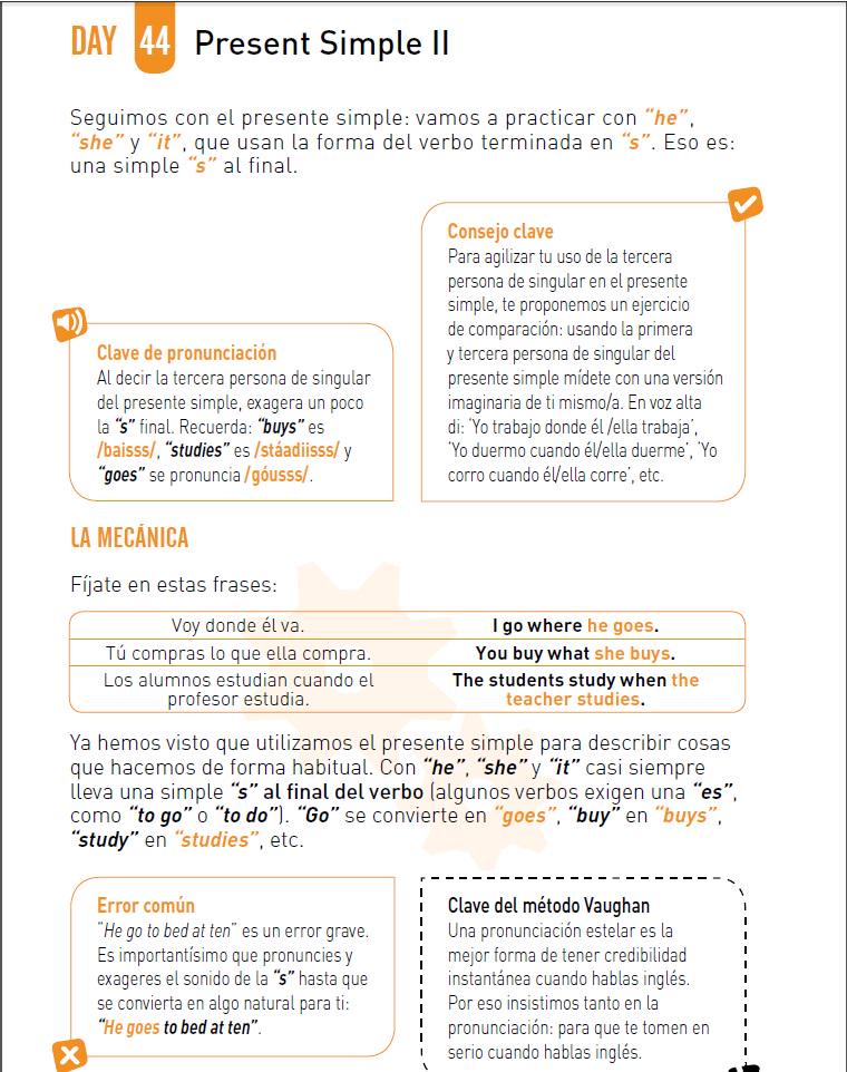 AprendeInglesTVE Empecemos la semana con Repaso Present Simple II Más ...