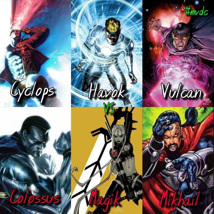 Havok Vs Cyclops Vs Vulcan