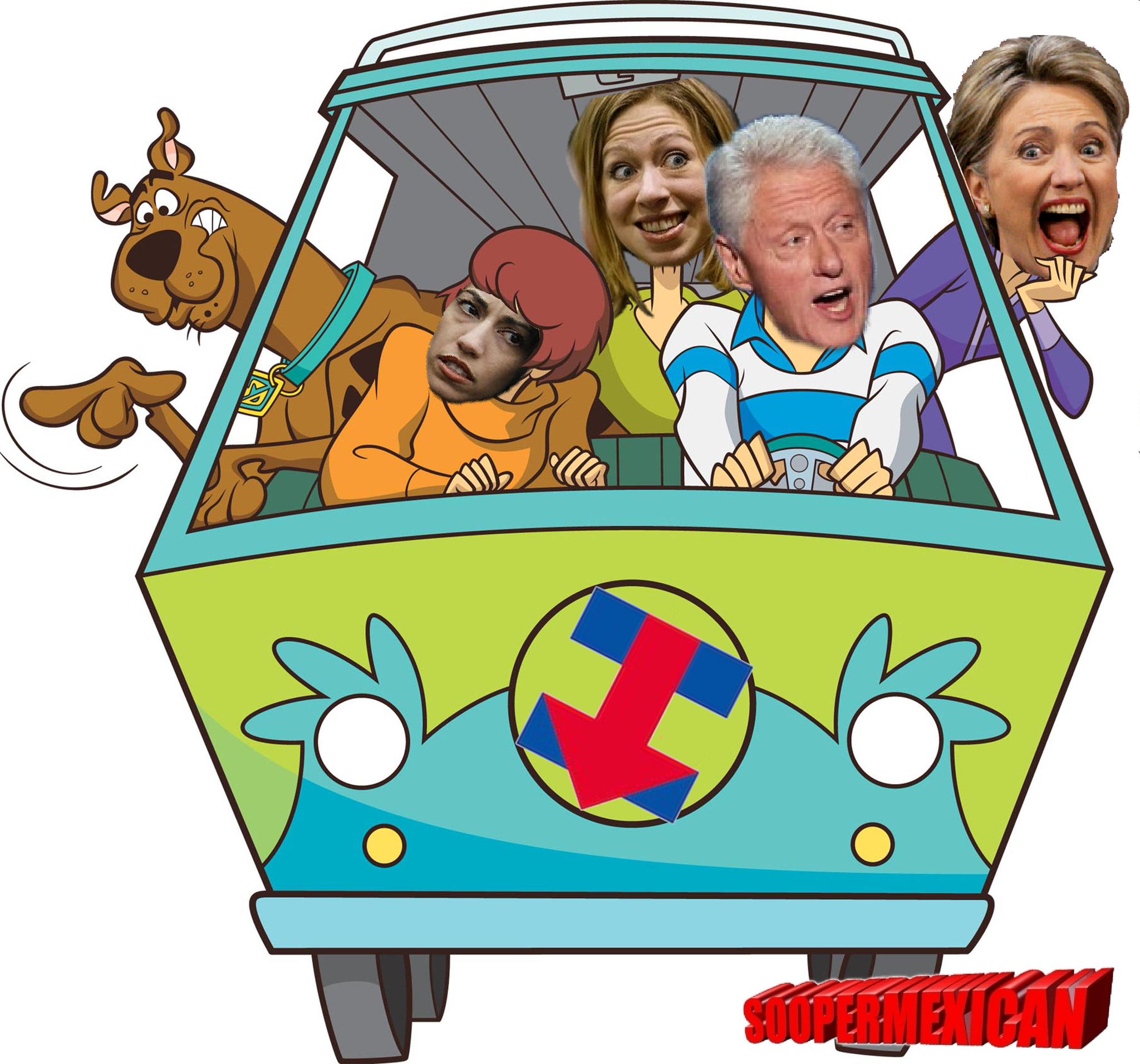 First photos of Hillary’s van show it’s more limo than ‘Mystery Machine’