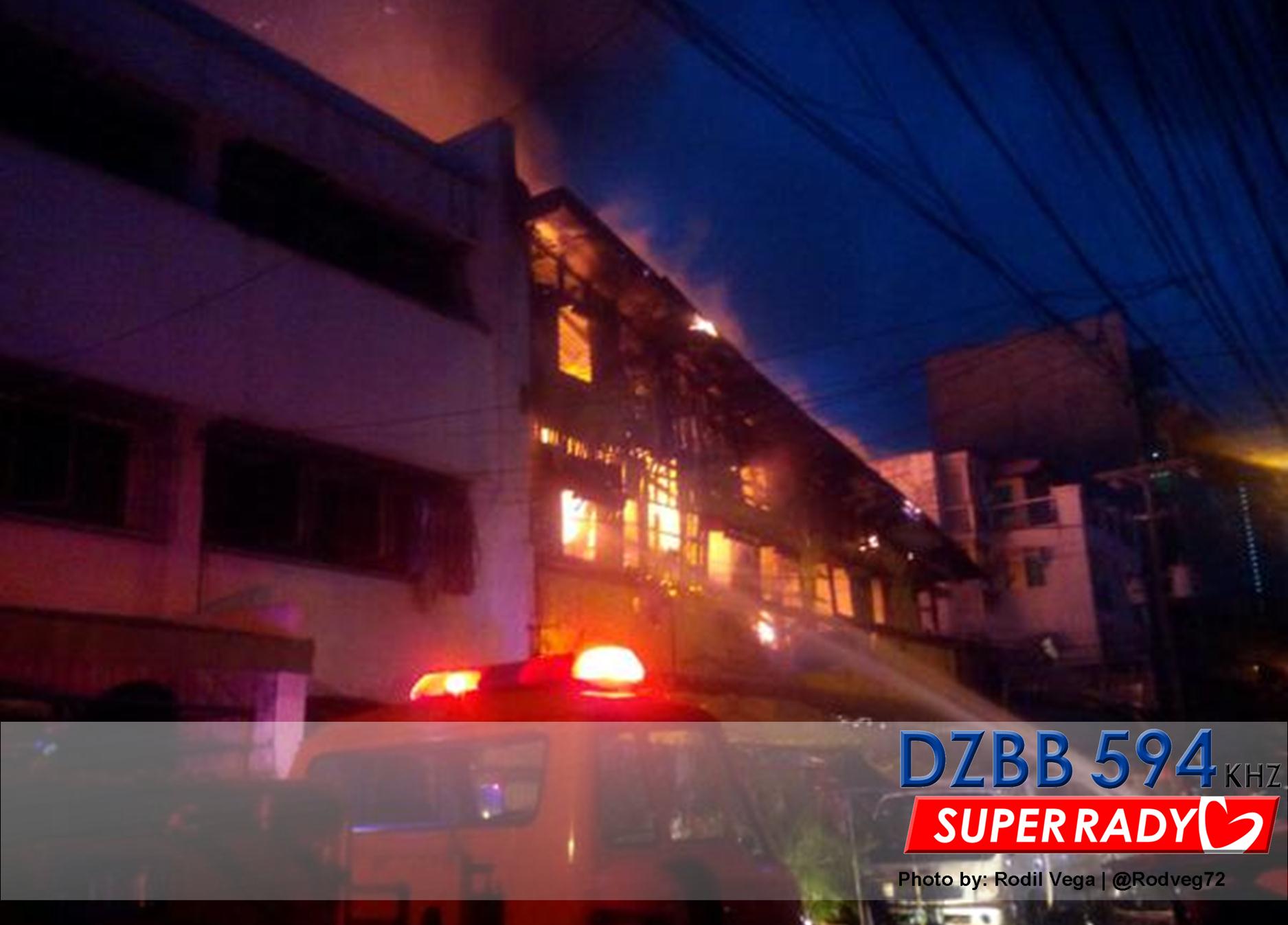 DZBB Super Radyo on Twitter: "UPDATE: Sunog sa Esteban Street sa Brgy. Highway Hills ...