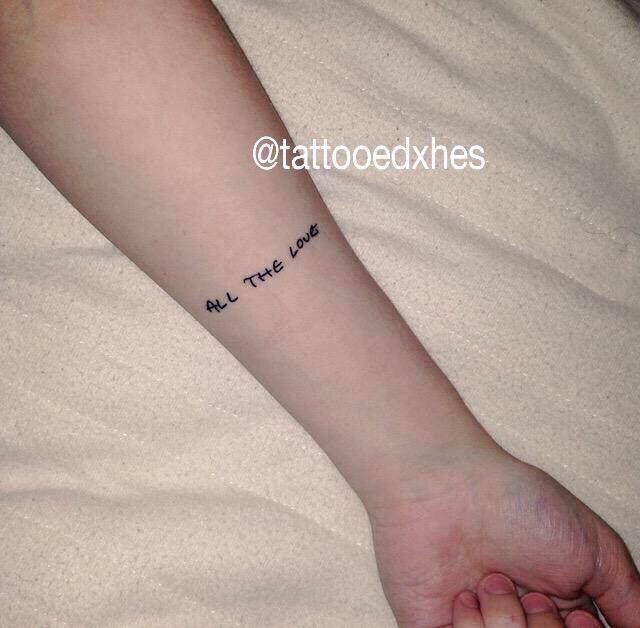 One Direction Inspired Tattoos