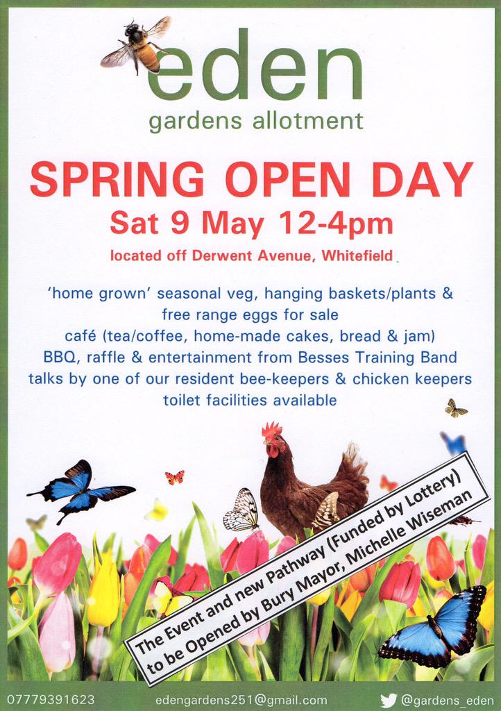 Past event – Spring Open Day, Bury | What's On Where