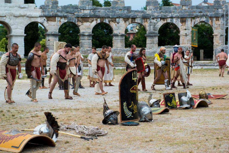 Roman Colosseum Gladiator Fights