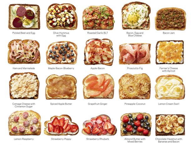 Toast to #fnmag's epic spread devoted to 50 different kinds of toast ...