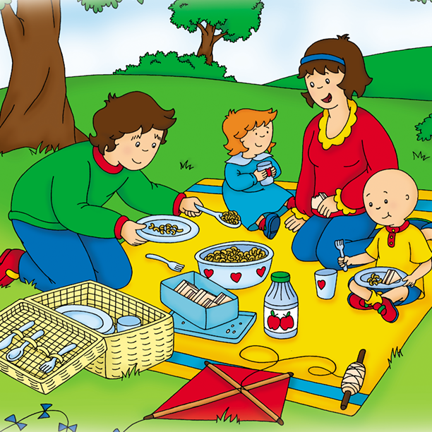 Caillou Family