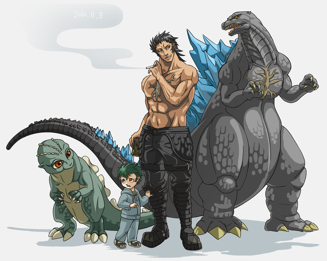 Godzilla Vs Godzilla Jr
