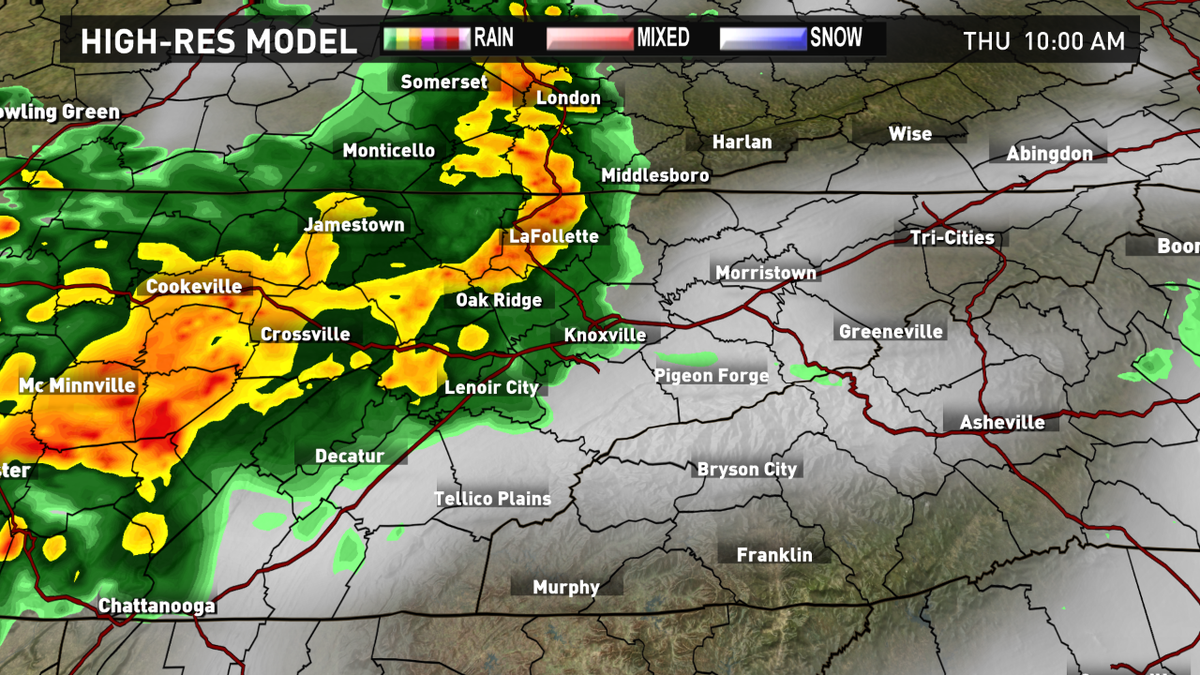 Wbir Weather On Twitter Latest Guidance Shows The Next Round Of