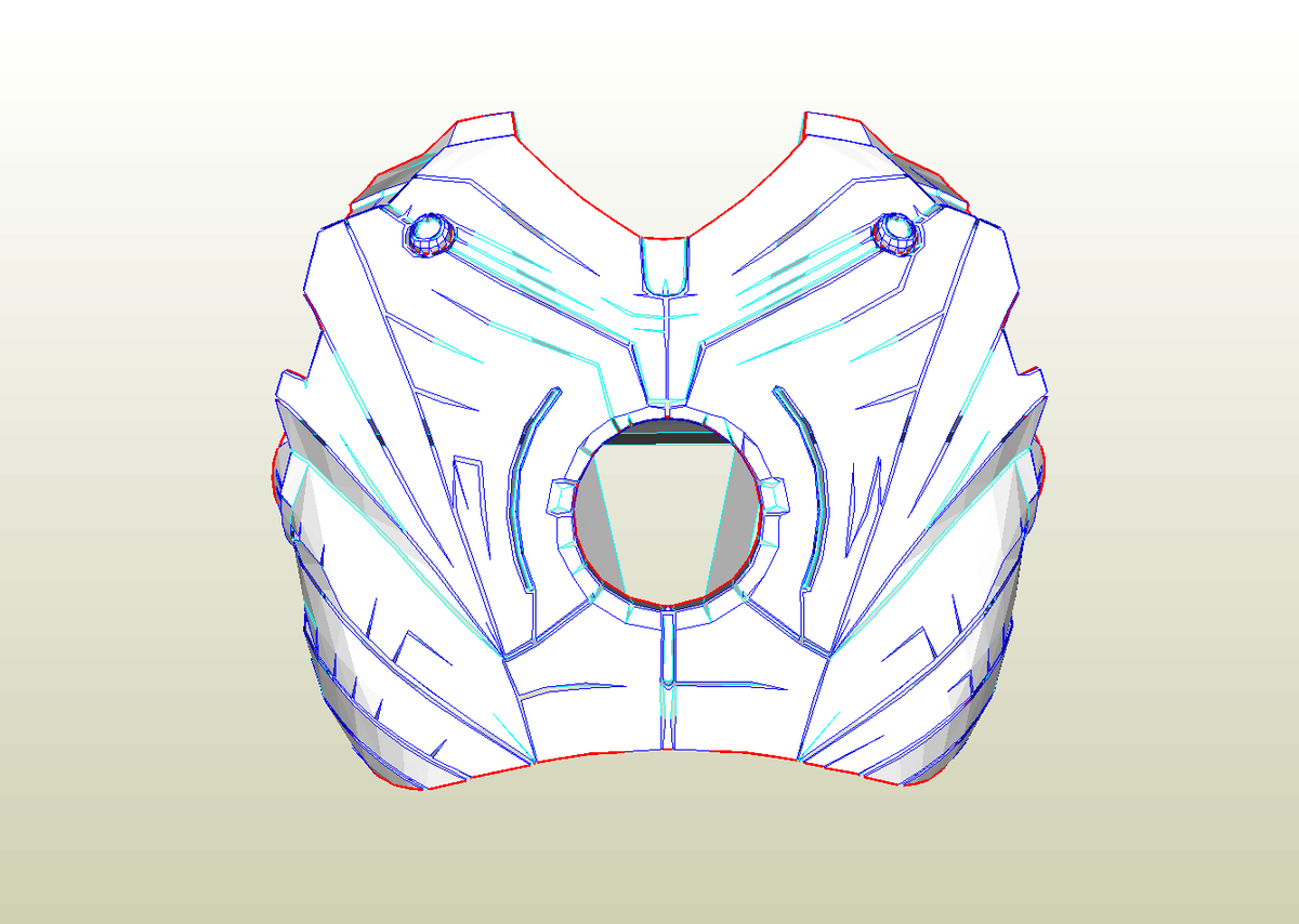 Iron Man Chest Template