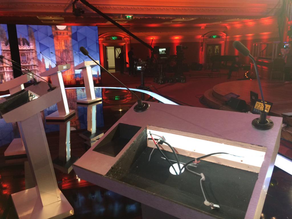 Behind the scenes of tonight's 'Challengers' Debate' - ITV News