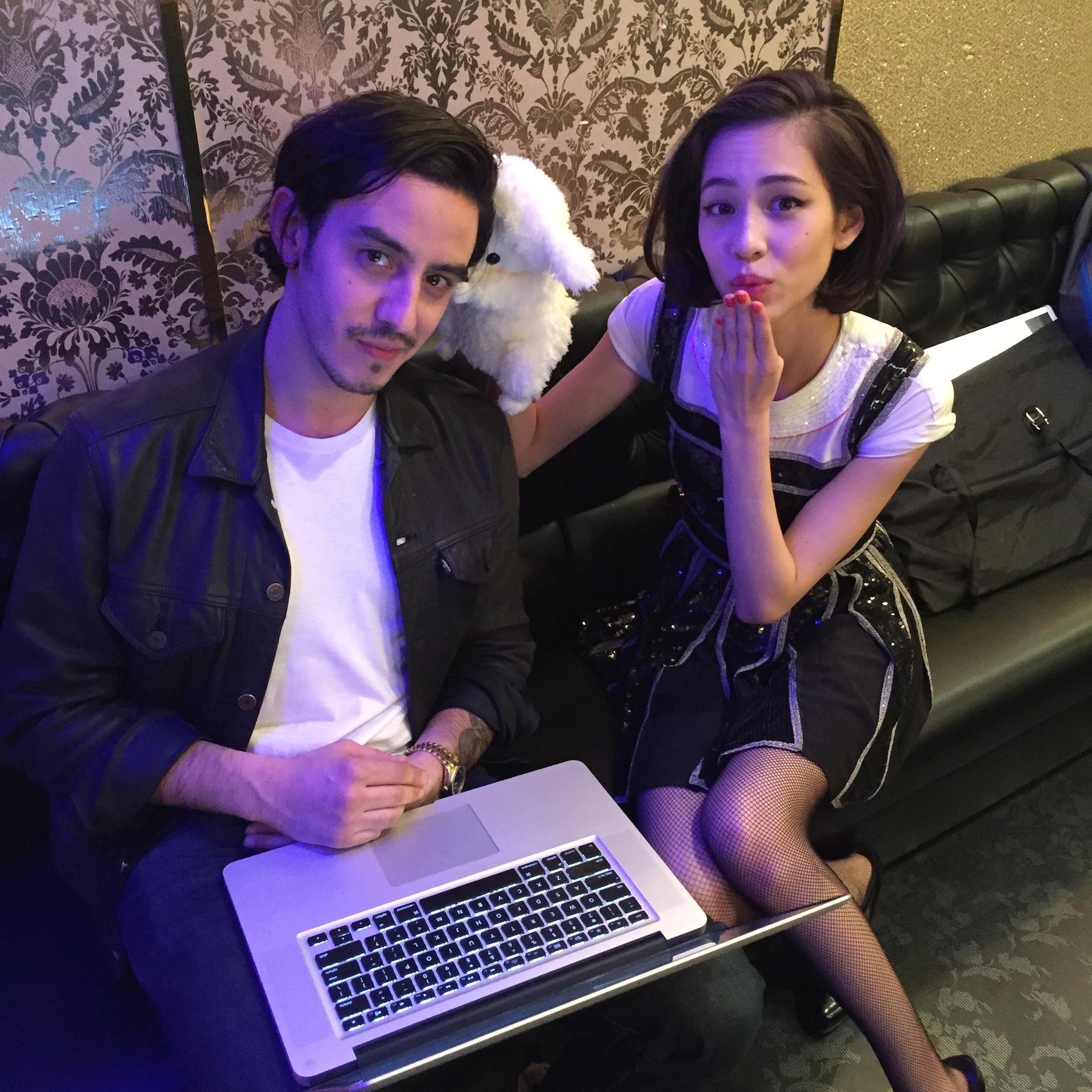 Ricky Saiz Exploring Art Production Fund's Concrete Jungle With Chloë