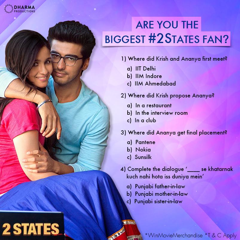 2 States Poster