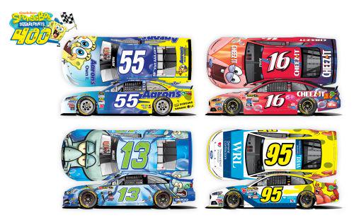 The NASCAR race this weekend is called the SpongeBob SquarePants 400 ...
