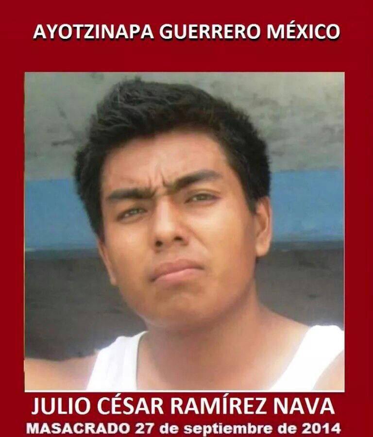 epigmenio ibarra on Twitter: "NoOlvidamosAyotzinapa ni a Julio César Ramirez Nava asesinado ...